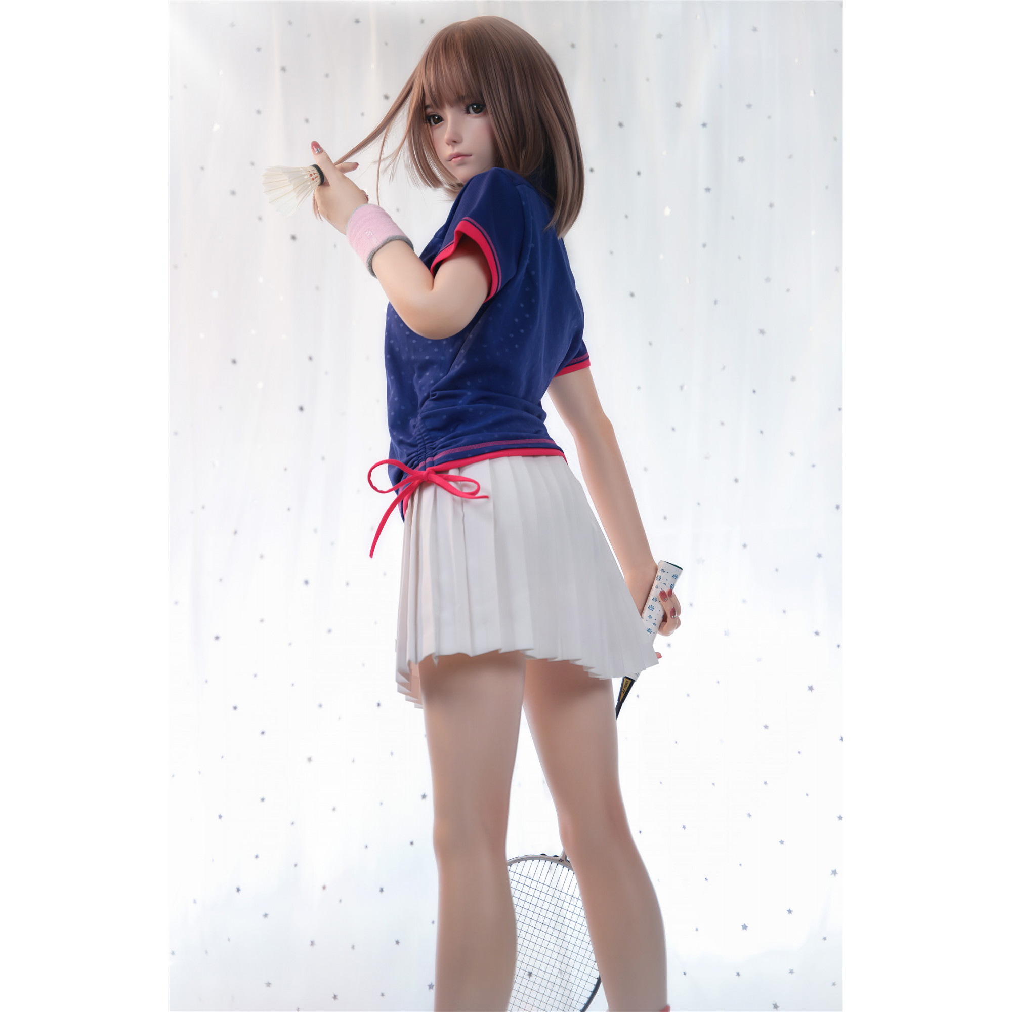 FUDOLL 150cm B cup J024 (with movable jaw) Silicone Doll