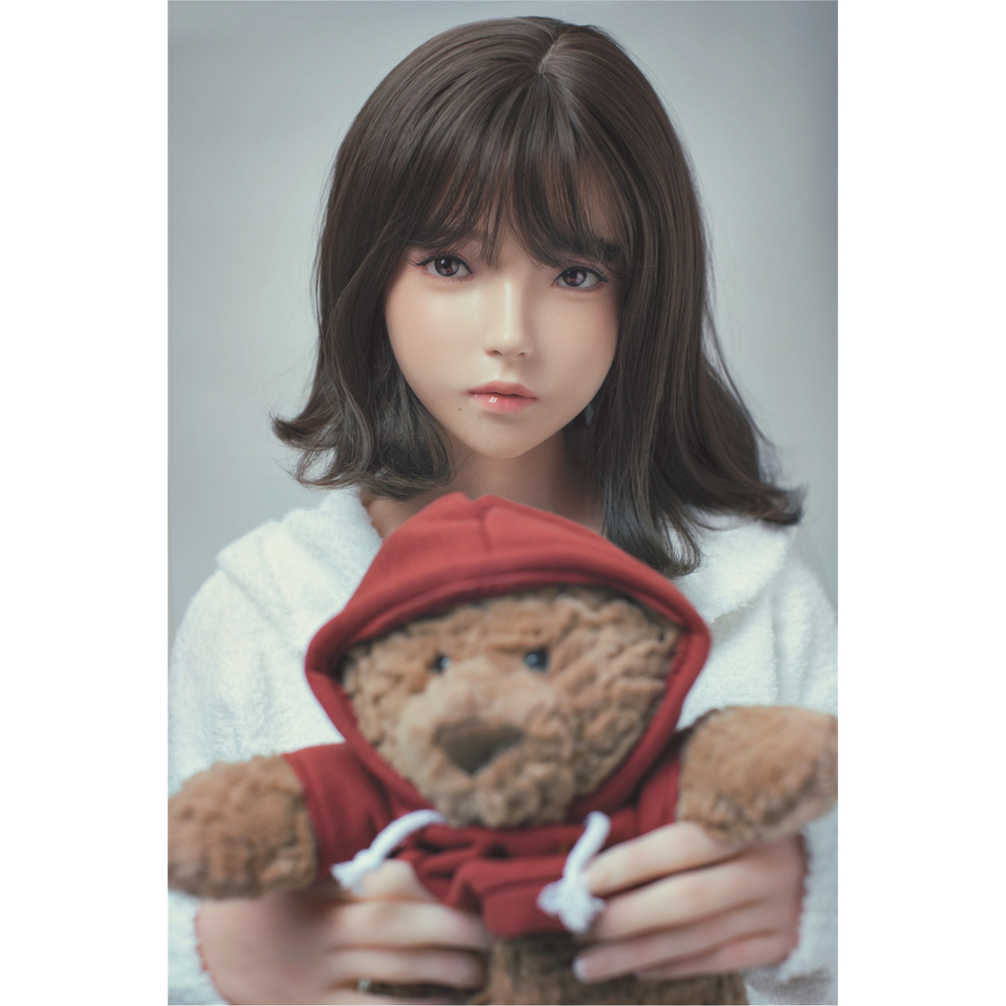 FUDOLL 150cm B cup J014 TPE Body+Silicone Head Sex Doll