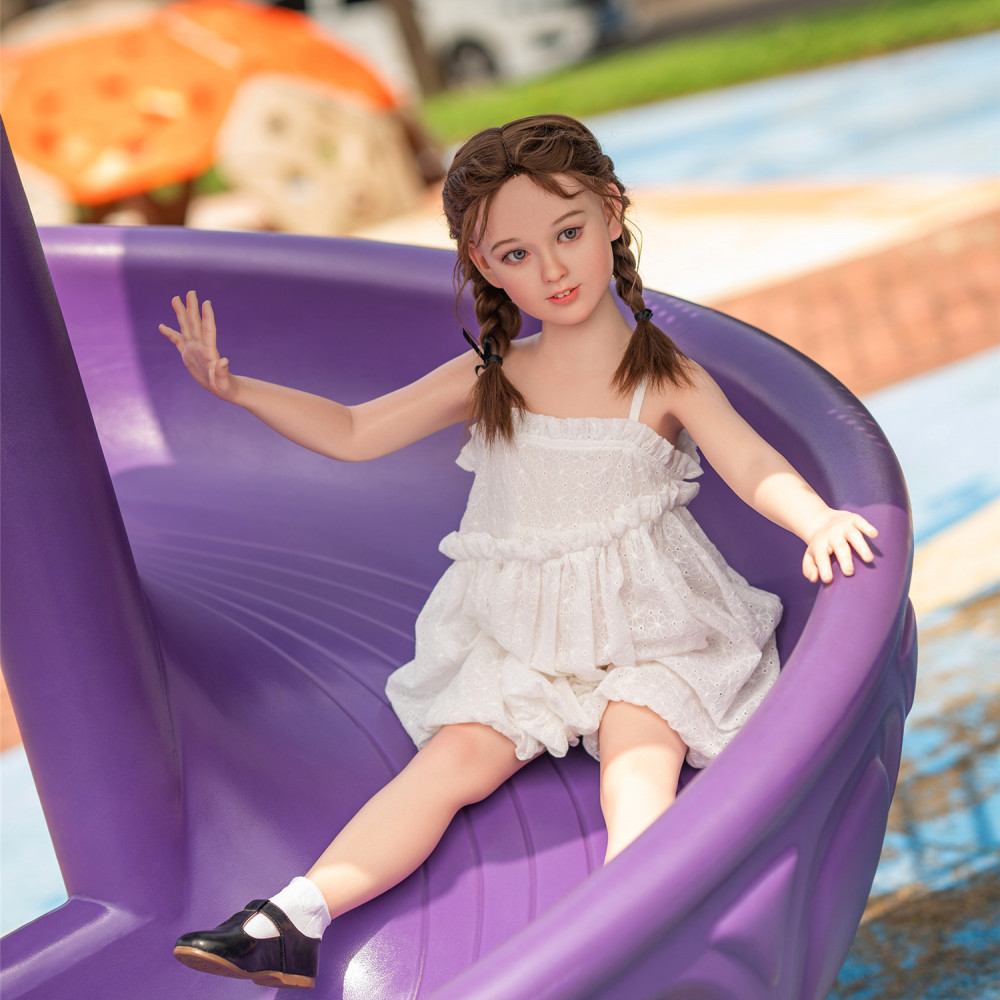 ZELEX 110cm GB34-1 Head Realistic Doll Full Body silicone