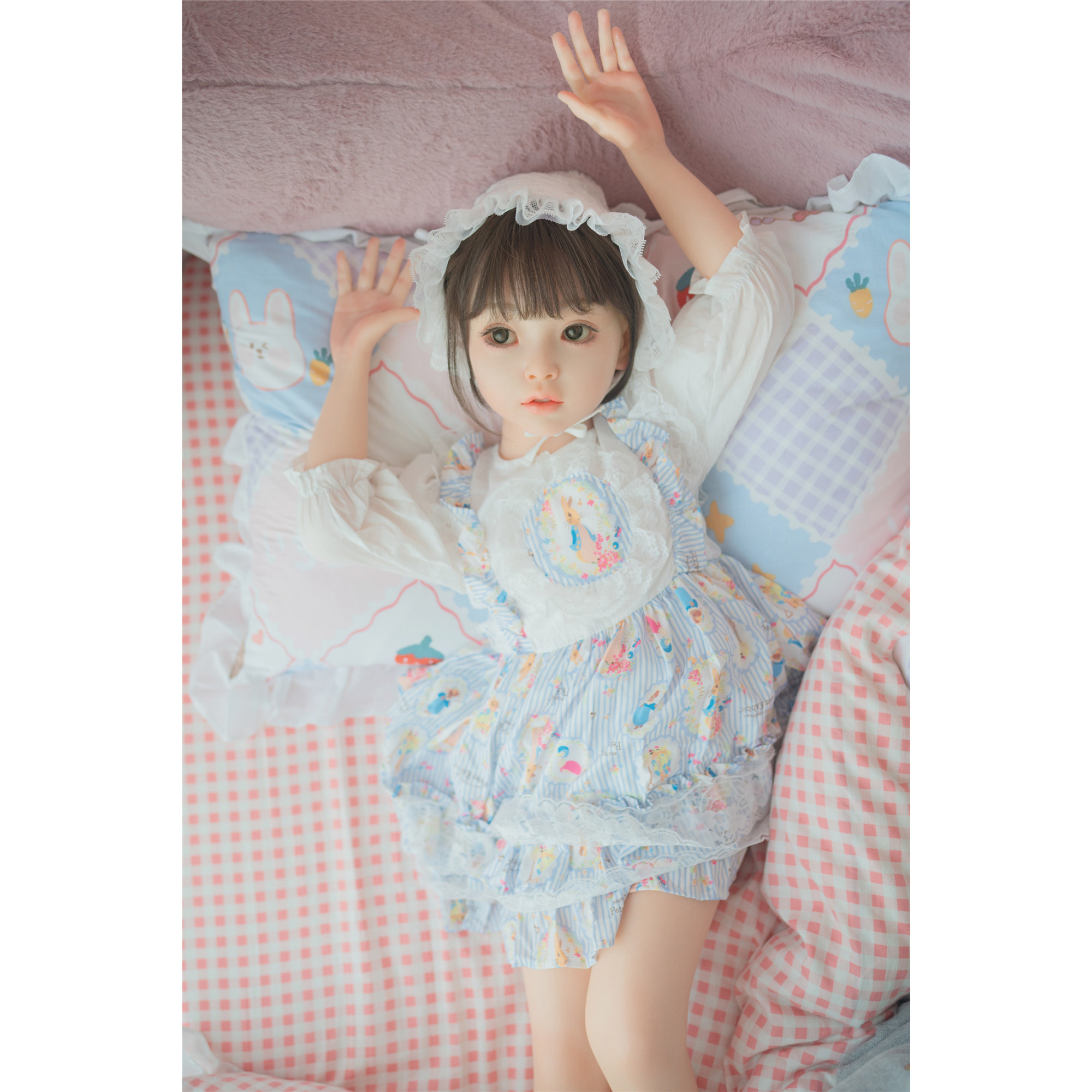 ZELEX 110cm GB58-1 Head Realistic Doll Full Body silicone