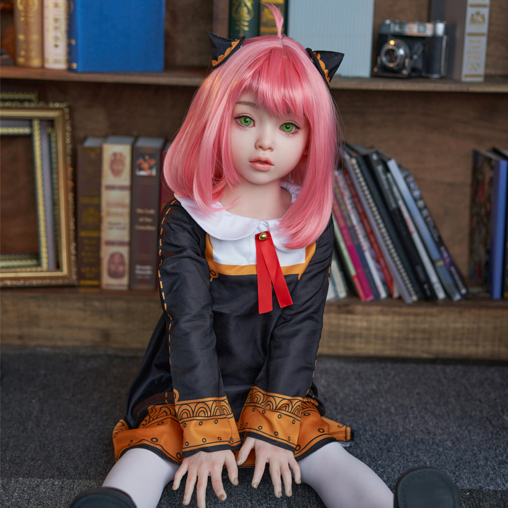 ZELEX 110cm GB58-1 Head Realistic Doll Full Body silicone