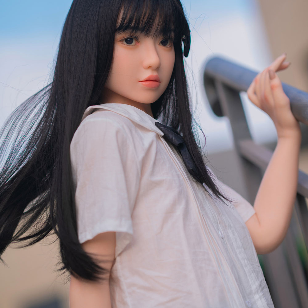 ZELEX 142cm GD03-1 Head Flat Chest Realistic Doll Full Body silicone