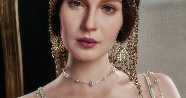 ZELEX 170cm GE78-1 Head Full Body Silicone Sex Doll